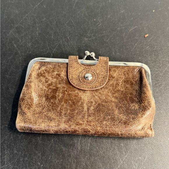 HOBO | Bags | Hobo Alice Wallet In Distressed Leather | Poshmark